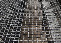 China Stainless Steel 304 Lock Crimped Woven Wire Mesh for Mining Screens for sale