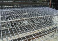 China Stainless Steel 304 Lock Crimped Woven Wire Mesh for Mining Screens for sale