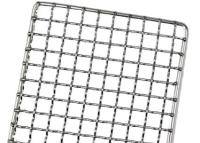 China Non Stick Stainless Steel BBQ Grill Mesh 20 Inch Round Grill Grate for sale