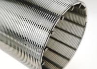 China Stainless steel 316L 6m Johnson V Wire Screen Filter 1.5*2.0mm 2*3mm for sale