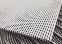 China Monel Hastelloy 100 Micron Wedge Wire Screens Flat Sieve Panel For Sand Filtering for sale