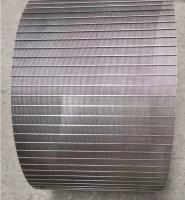China Customizable Wedge Wire Screen Plate Support Grids For Construction In Stainless Steel 304/316 for sale