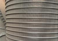 China 4-10mm V Shaped Wedge Wire Screens Cylinder 25 Micron Slot for sale