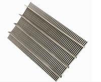 China Customizable Support Rod 304 Stainless Steel Wedge Wire Grates Panel Industrial Filter Customizable Dimensions for sale