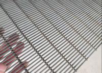 China 316 Stainless Steel Wedge Wire Screen 100 Micron Slot Flange for sale