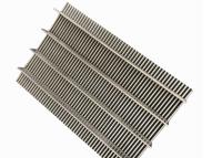 China 316 Stainless Steel Wedge Wire Screen 100 Micron Slot Flange for sale
