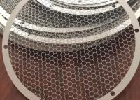 China Aluminum Brass Alloy Photo Etching Mesh Round Air Filter Mesh HIgh Precision for sale
