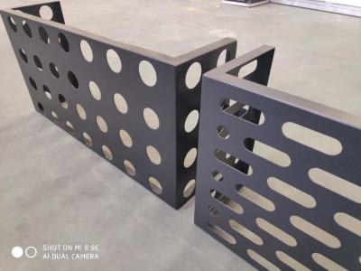 China Anodizing Perforated Metal Sheet Stainless Steel Aluminum Alloy Round Hole for sale