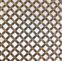 China Stainless Steel Bronze Architectural Mesh Round Flat Wire Intersect for sale