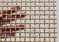 China Flexible 304 316 Stainless Steel Architectural Woven Wire Mesh 2.5m 4.0m Width for sale