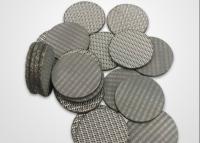 China 1 Micron Sintered Stainless Steel Filter 304 316L 0.5-200um Pore for sale