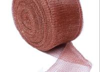 China Custom Stainless Steel Copper Knitted Wire Mesh Gas Liquid Filter for sale