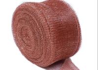 China SS316 0.2mm Wire Knitted Filter Wire Mesh 2x3mm 12x6mm Hole for sale