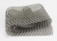 China 40mm 80mm SS Filter Mesh Woven Flat Knitted Wire Mesh Filter ISO9002 for sale
