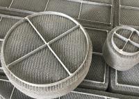 China AISI 304 Rectangular Mesh Pad Demister Knitted Wire Mist Eliminator Filter for sale