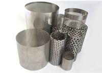 China Cylinder Plain Twill SS Filter Mesh 5 Micron Stainless Steel Mesh Filter for sale