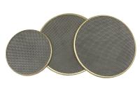 China 20 Micron Stainless Steel Wire Mesh Filter Screen Disc for sale