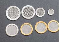 China 20 Micron Stainless Steel Wire Mesh Filter Screen Disc for sale