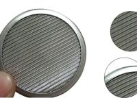 China Multilayer 304 SS Filter Mesh 0.018-2.5mm Wire Mesh Filter Disc for sale