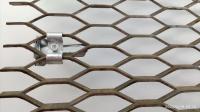 China 2-8mm Expanded Galvanized Steel Mesh For Walkway  slip resistance for sale