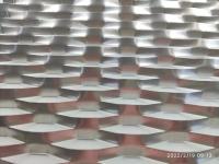 China Big Diamond Hole Expanded Metal Mesh Powder Coated 1.5x3m for sale