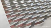 China Decorative Aluminum 2mm Expanded Metal Mesh For Ceiling And Curtain Wall for sale
