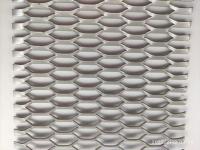 China Decorative Aluminum 2mm Expanded Metal Mesh For Ceiling And Curtain Wall for sale