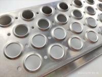 China Galvanized Steel Roof Safety Walkway Grating with Round Holes for sale