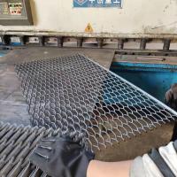 China Wall Iron 6m Length Expanded Metal Panels Hexagonal Perforated Decorative for sale