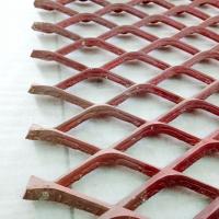 China Heavy Duty Raised Iron Expanded Metal Mesh 4x8 Steel Gratings for sale