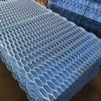 China Truck Ramps Carbon Steel 3.0lbs Expanded Metal Mesh Diamond Catwalk Gratings for sale