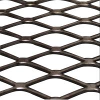 China Flattened Aluminum Expanded Metal Mesh 4x8 Feet 3/4 #9 Gutter Guard for sale