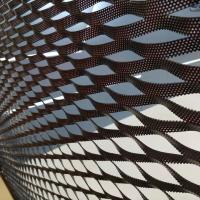 China Anodized Aluminum Expanded Metal Mesh for Suspended Ceiling for sale