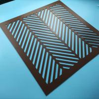 China 2.0mm Thickness Perforated Mesh Panels Laser Cut Facade Stainless Steel Decorative for sale