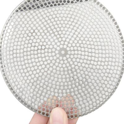China Custom 2.03mm Perforated Metal Mesh for Speaker Grills for sale