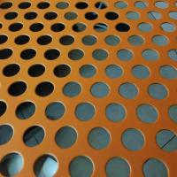 China Hole Size 1mm 1.5mm Aluminum Perforated Metal Screen Sheet Punching for sale
