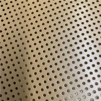 China Stainless Steel Perforated Mesh Sheet for Speaker Screen Decoration for sale