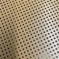 China 16 Gauge Soundproof Perforated Metal Plate - Carbon Steel, Galvanized for sale