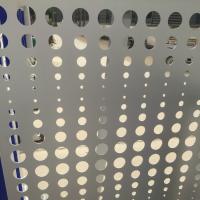 China Perforated Aluminum Mesh 1000x2000mm Decoration Panel 0.3mm Thickness for sale