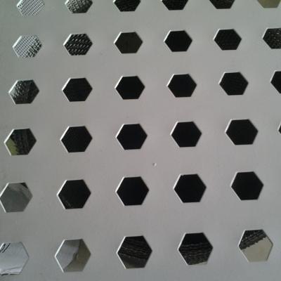 China Perforated Aluminum Mesh 1000x2000mm Decoration Panel 0.3mm Thickness for sale