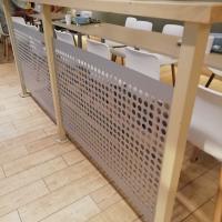 China Hole Size 1mm 1.5mm Aluminum Perforated Metal Screen Sheet Punching for sale