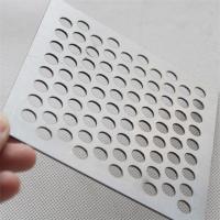China 1.2mm Hole 304 Stainless Steel Perforated Mesh Sheet for sale