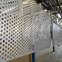 China Galvanized Carbon Steel Perforated Metal Sheet 1000x2000mm Round Hole for sale