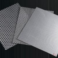 China Ultra Fine Perforated 0.5mm Flexible Metal Sheet 304 Stainless Steel for sale