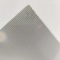 China Ultra Fine Perforated 0.5mm Flexible Metal Sheet 304 Stainless Steel for sale