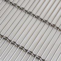 China Ss 201 Woven Wire Drapery Decorative Flexible Metal Cable Rod For Office Buildings for sale