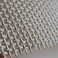 China Ss 201 Woven Wire Drapery Decorative Flexible Metal Cable Rod For Office Buildings for sale