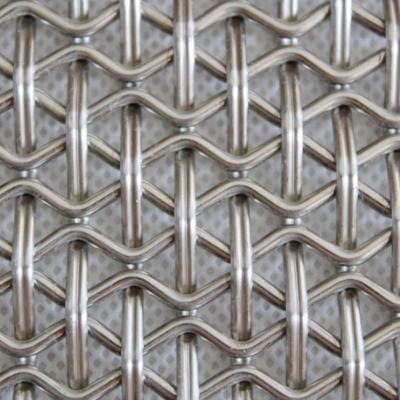 China Stainless Steel Galvanized Crimped Woven Wire Mesh for sale