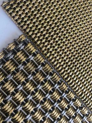 China Stainless Steel Decorative Woven Wire Mesh 1mm Architectural Screen for sale