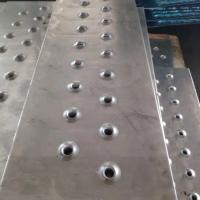 China Stainless Steel 3mm Round Hole Safety Grating for Roof Walkways for sale